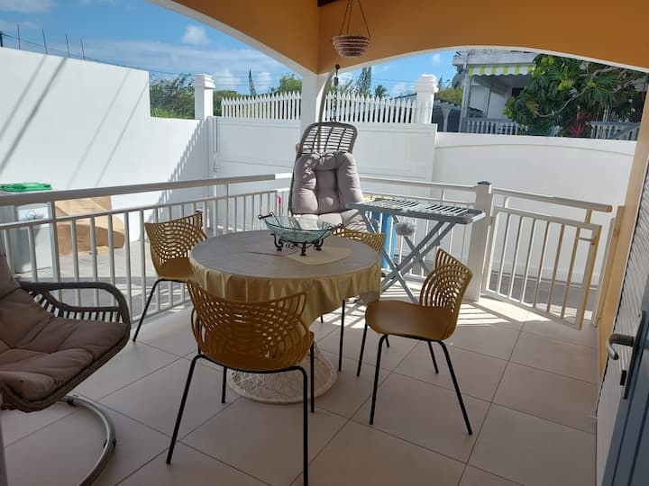 Cozy Villa In Le Moule - Guadeloupe