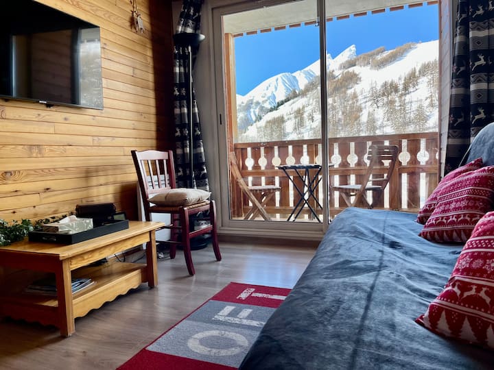 Appartement 
Vue Montagnes
Piscine Extérieure - Allos