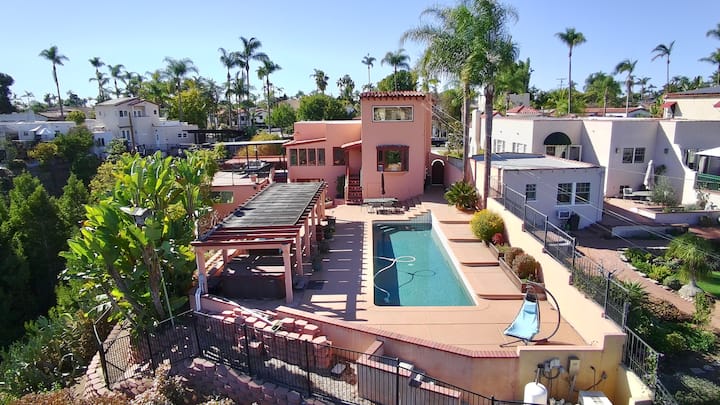 Spanish Retreat! Enjoy Private Pool And Views - Oak Park - San Diego