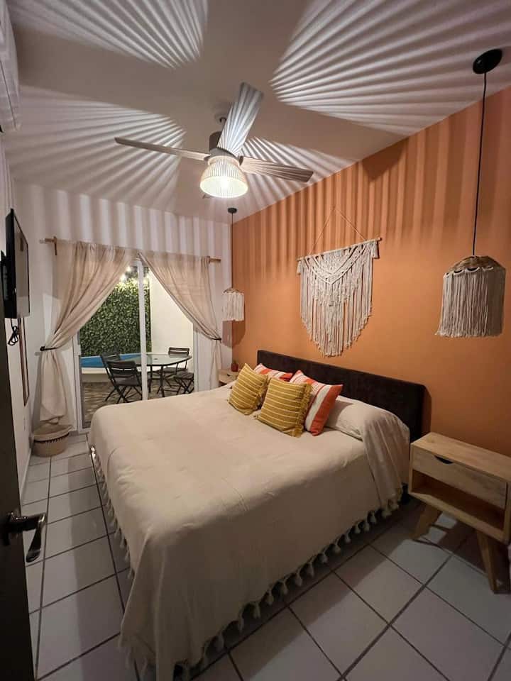 Casa Venado/estilo Boho - Puerto Morelos
