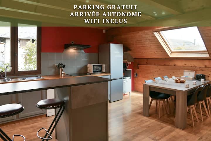 Chez Fred 201 - Wifi Parking By C.l.g - Aillon-le-Jeune