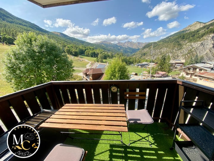 Appartement Avec Cheminée, Aux Pieds Des Pistes - Val d'Allos