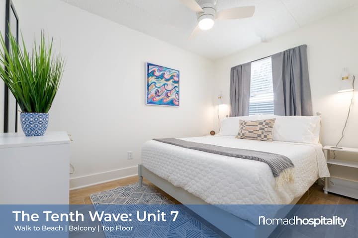 Be A Nomad | 100 Yards To Beach | 1br Jax Beach - Atlantic Beach, FL