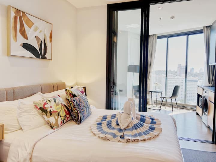 2# Edge Bay View Washer&dryer Long Stay Month Rent - Pattaya