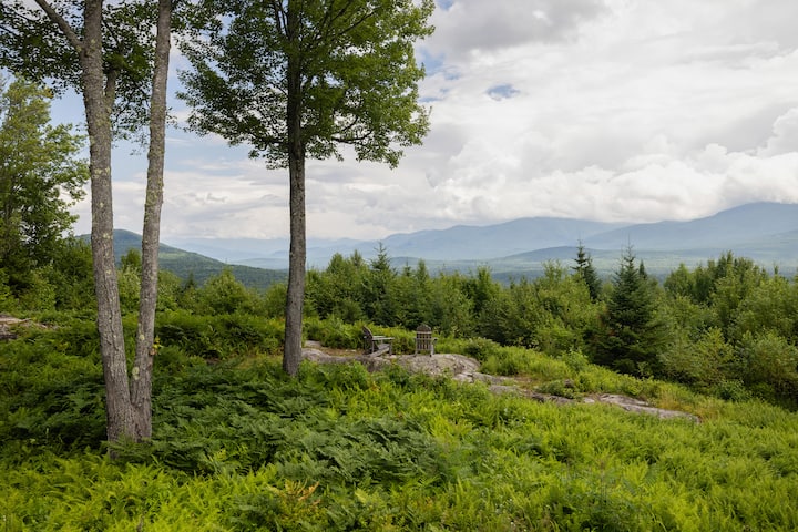 25 Private Acres • Sauna • Fire Pit • Luxury Views - New Hampshire (State)