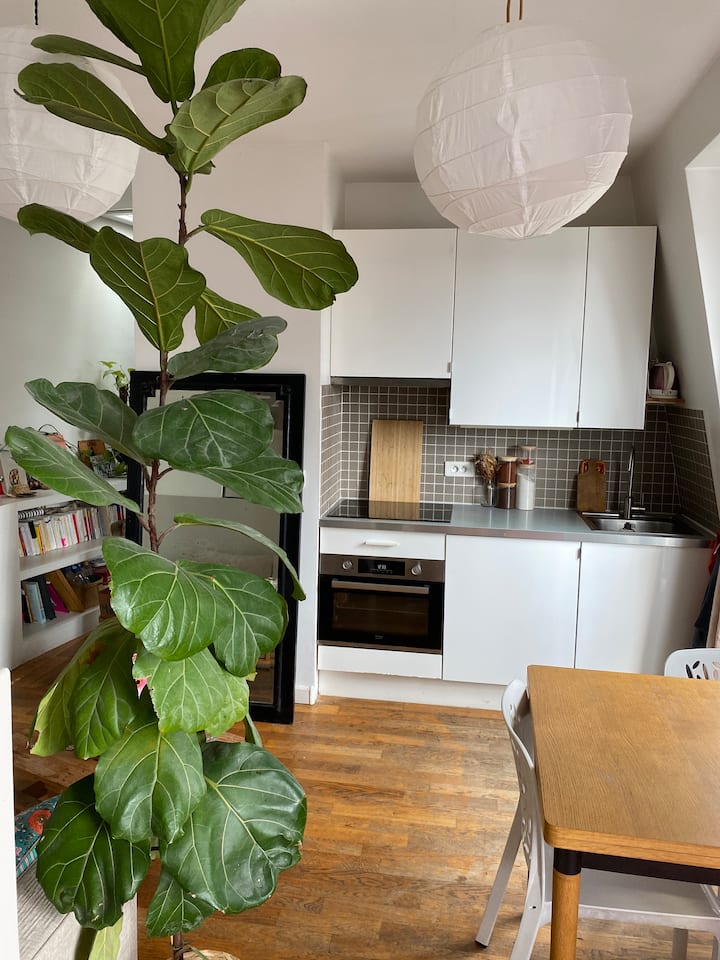 Appartement Parisien Oberkampf Lumineux Calme - Paris