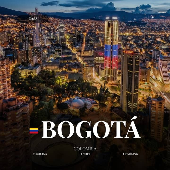 Cozy House+kitchen+wifi+parking+laundry+tv@bogota - Cota