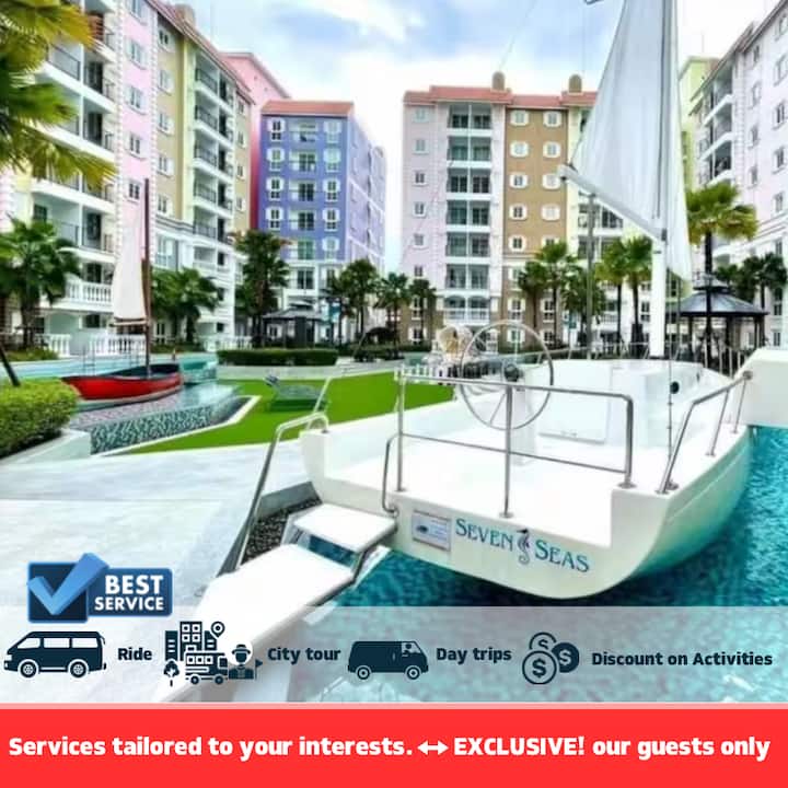 Private Pool Access @Sevenseas Cote D'azur - Jomtien