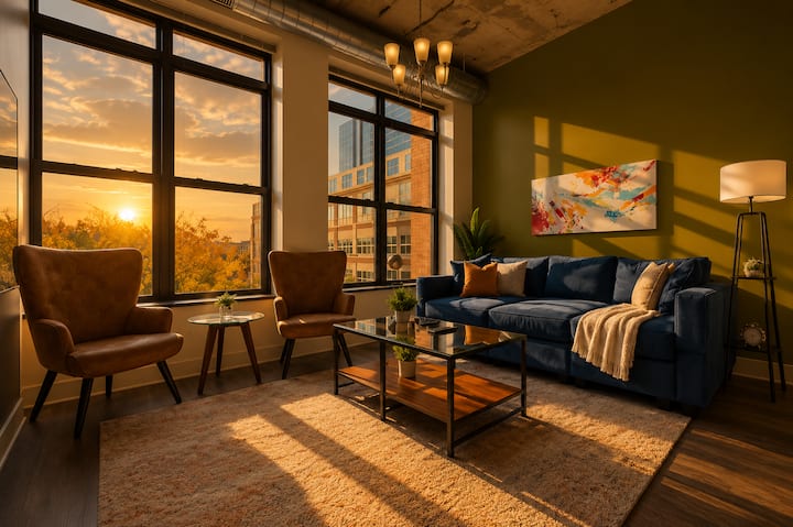 Modern 2br Skyline View Near Mccormick | Sleeps 8 - Fuller Park - Chicago