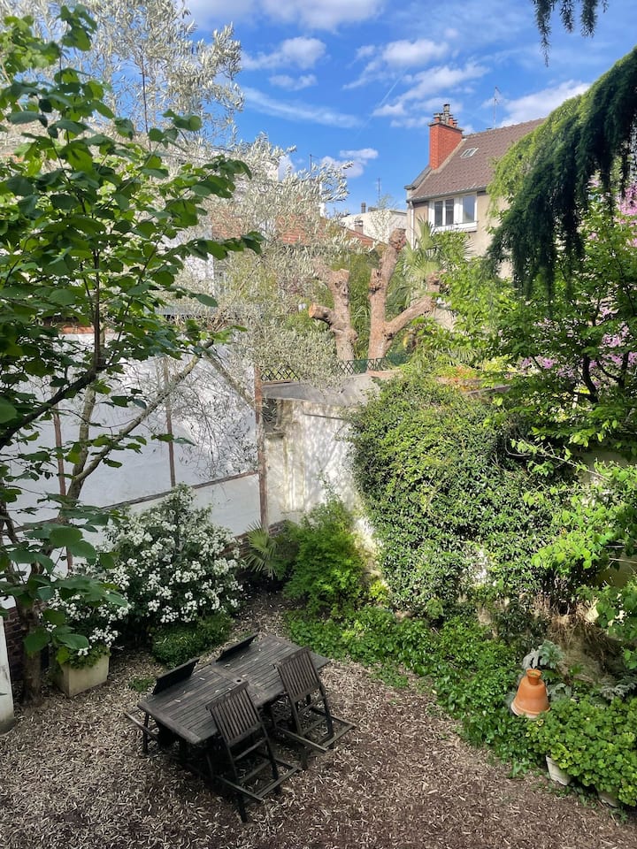 Superbe Maison Et Jardin - 20 Minutes Tour Eiffel - Boulogne-Billancourt
