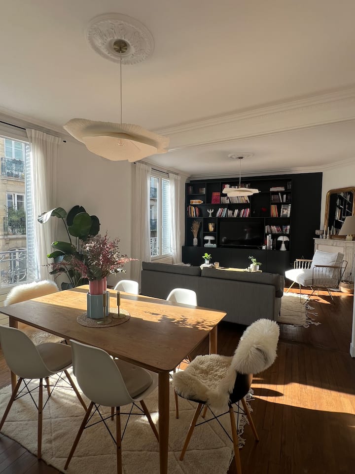 80m2 Design Et Chaleureux, à 6min Paris St-lazare - Asnières-sur-Seine