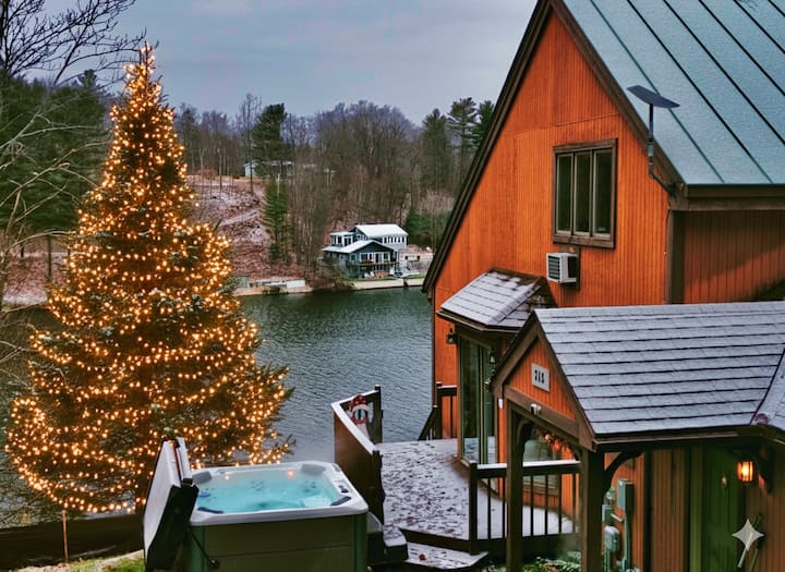 Stairway To Heaven-vt Lakefront! Hot Tub+pets-yes! - Vermont
