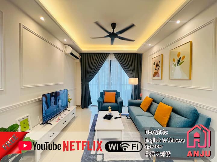 Skyline Condo 2br Unit At R&f Princess By Anju - Johor Bahru