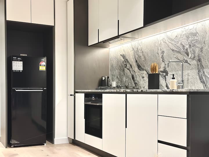 Sea View Sky High One Bedroom Apa @ Wsp Pool - Southern Cross Railway Station, Docklands