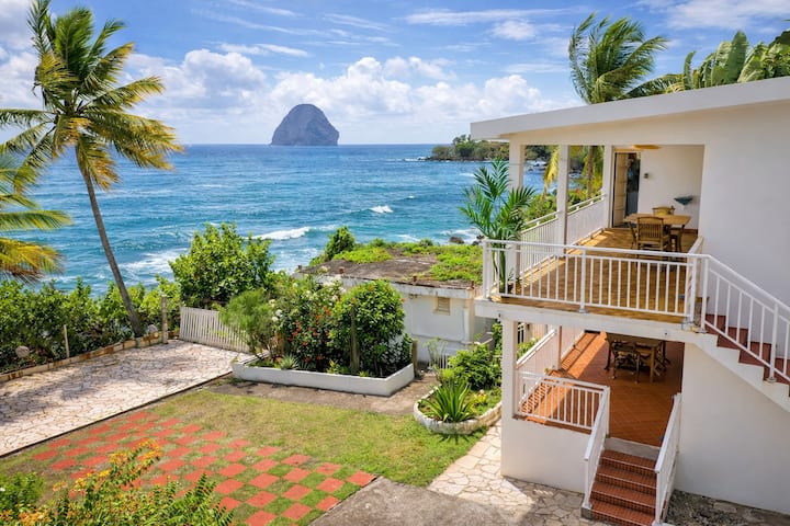 Vue Mer D’exception • Face Au Rocher Du Diamant - Martinique