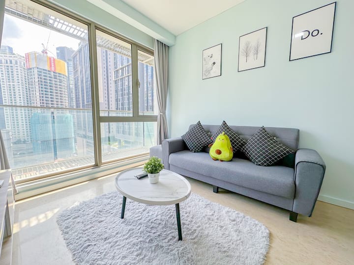 1min To Pavilion, Modern& Cozy Suite, Free Parking - Kuala Lumpur
