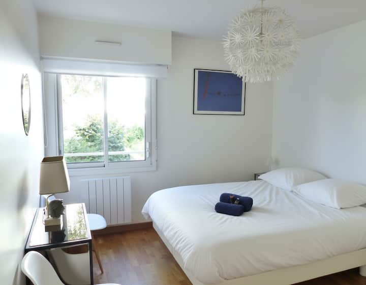 La Fontaine,t2 Au Calme , Parking, Vue Erdre - Nantes