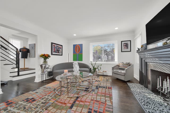 Art House Detroit - 3bd & 1.5ba Mins To Downtown - Detroit, MI