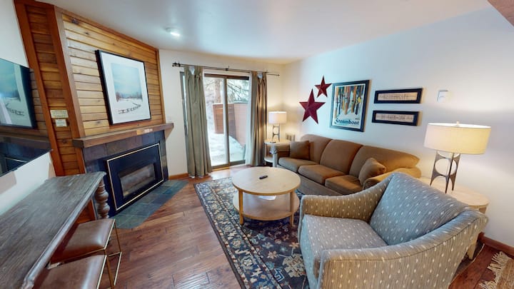 Timber Run 313 - 2br Condos | Patio | Pool - Steamboat Springs