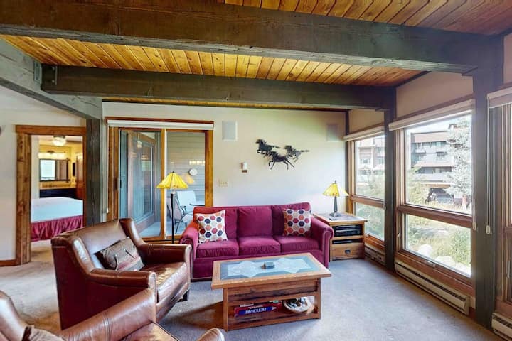 2br Condo With Pool, Hot Tub, Fireplace & W/d - スティームボート・スプリングズ, CO