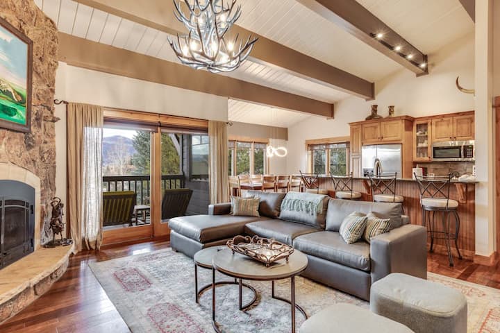 Elegant 4br The Phoenix | Deck | Pool - Steamboat Springs, CO