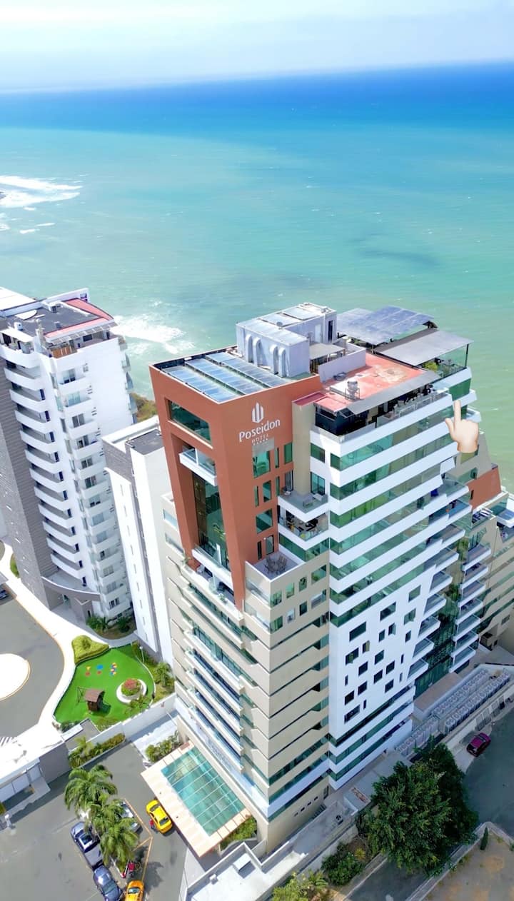 Penthouse Luxury - Con La Mejor Vista Al Mar - Manta