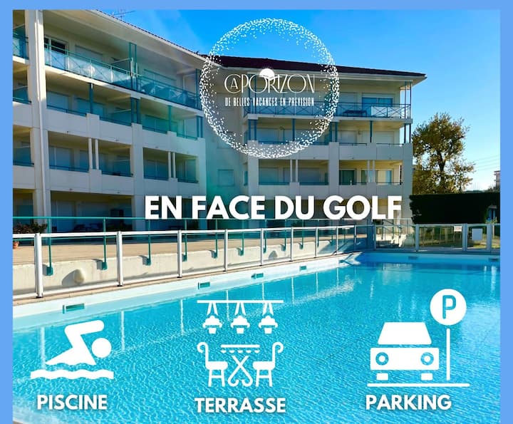 Caporizon-erosoa-t1 En Face Du Golf- Piscine-clim - Saint-Jean-de-Luz