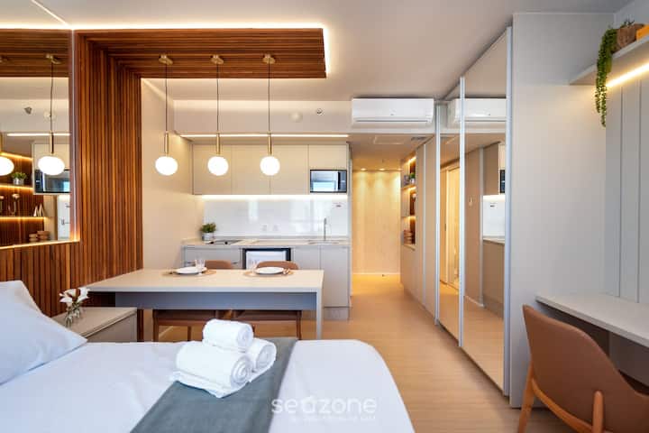 Flat W/ Gym In Condo, Marista - Bls1251 - Goiânia