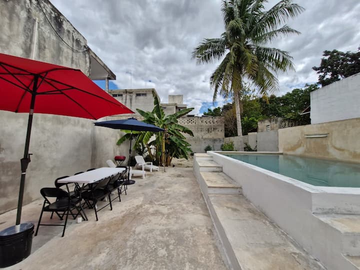 Casa Amplia Con Alberca Privada | Ideal Familias - Mérida