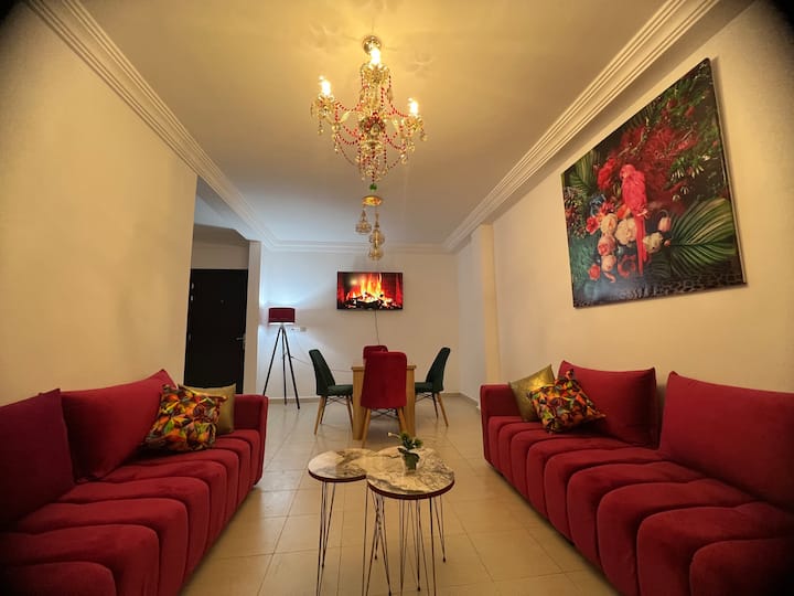 Flowers Home : Un Chaleureux Appartement - Oujda