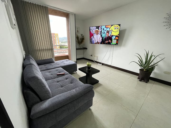 Apartamento Con Piscina 3 Hab 2 Baños + Wifi - Dosquebradas