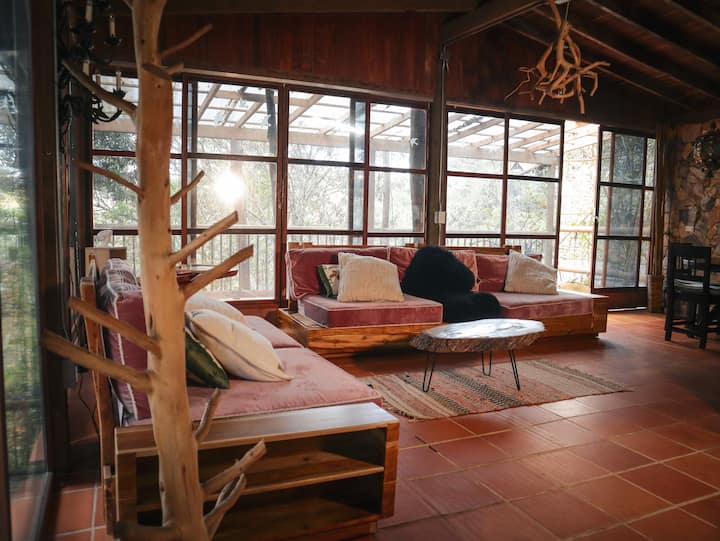 Cabaña En La Montana Para Grupos En Santa Elena - Guarne