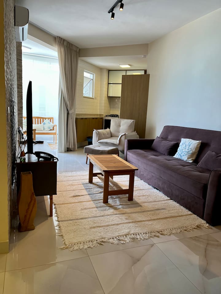 Mar E Sol - Quarto/sala Com Vista Incrível - Río de Janeiro