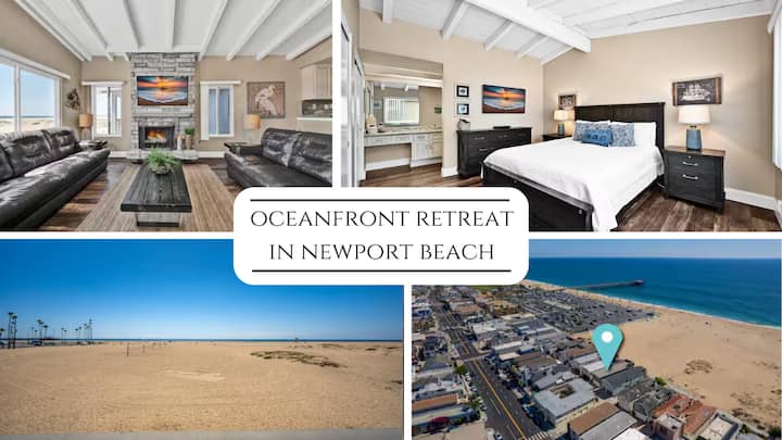 Stunning Oceanfront Retreat In Newport Beach - Newport Beach, CA