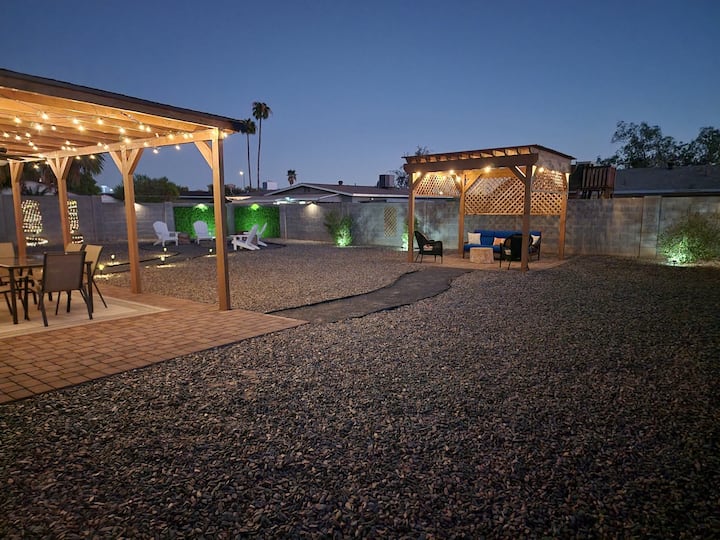 Updated North Phx Home Slps 6 Wt Fire Pit - Phoenix, AZ