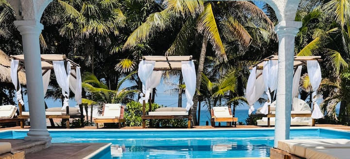 Casa Vista Mar & Beach Clubs Included - Isla Mujeres