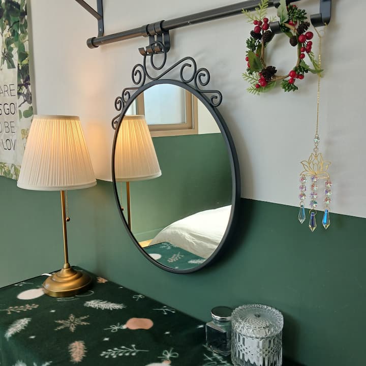 그린 방2 화2 거실겸주방 킹침대1 퀸침대1 - Sokcho-si