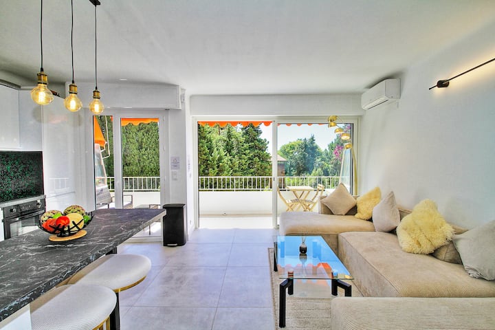 Charmant Appartement Avec Vue Mer Et Accès Plages - Cannes