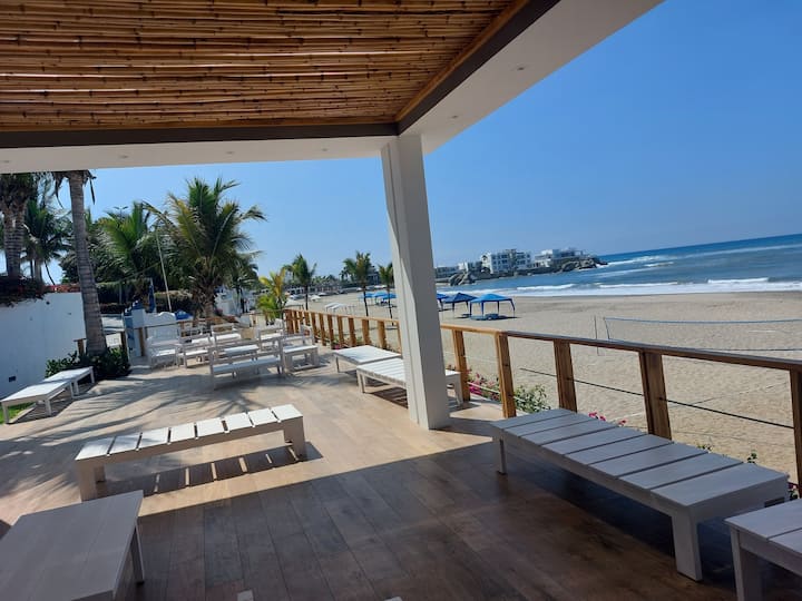 Cen-beach Casa Vacacional Playa Privada, Jacuzzi - Punta Blanca