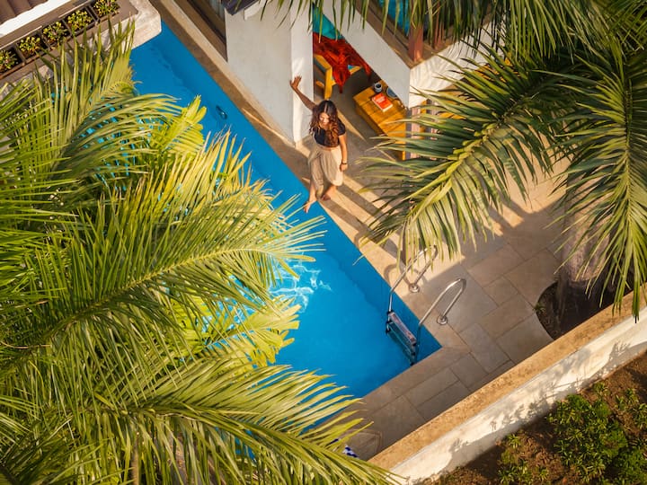 Tbk Villa 103|anjuna|7mins Drive To The Beach - Goa