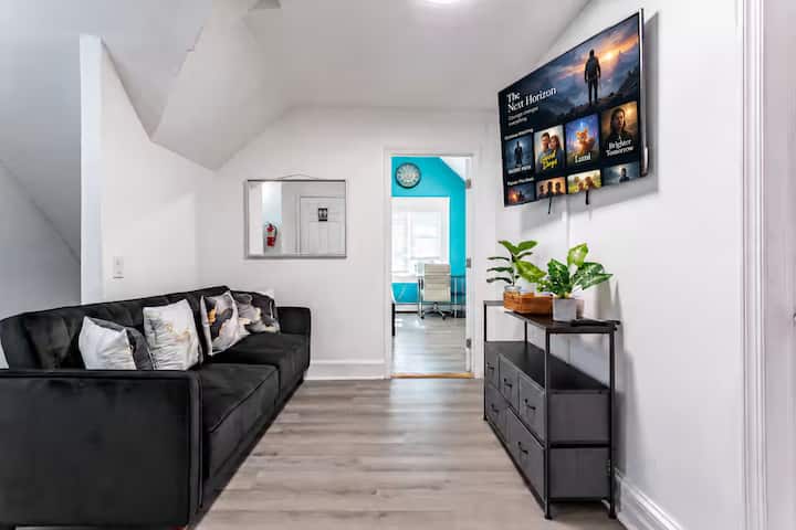 Penthouse 4br | 2ba | 9 Beds Nyc + Free Parking - Bayonne, NJ