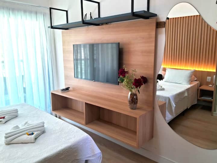 Araçá Flat 308 - Lateral Vista Jardim - Natal