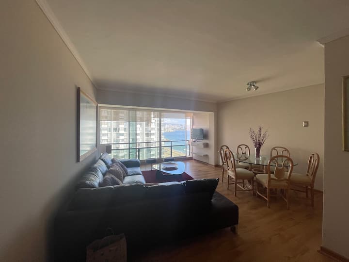 Depto En Viña Con Vista Al Mar - Viña del Mar