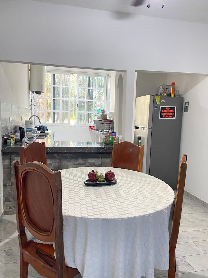 Appartement Rénové, à 12 Min. De La Zone Hôtelière Et Du Centre - Cancún