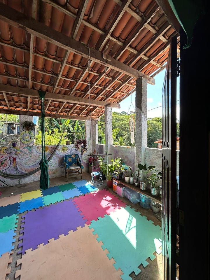 Casa Sete Cores Perto Do Centro E Praias. - Itacaré