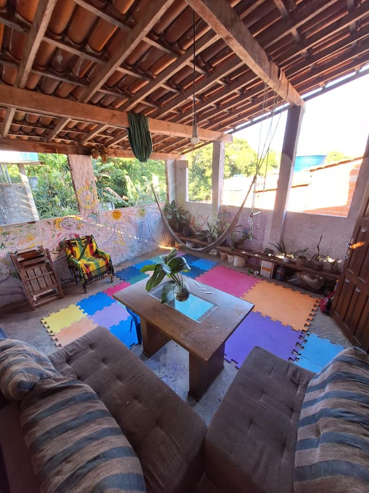 Casa Hippie Raiz No Morro (4 Pessoas) - Itacaré