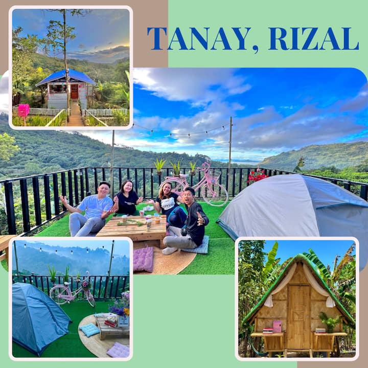 Exclusive Overlooking Campsite In Tanay |Kubo|tent - Tanay
