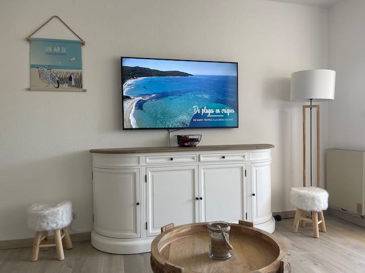 Appartement Vue Mer - Piscine - Fibre - Climatisé - La Croix-Valmer
