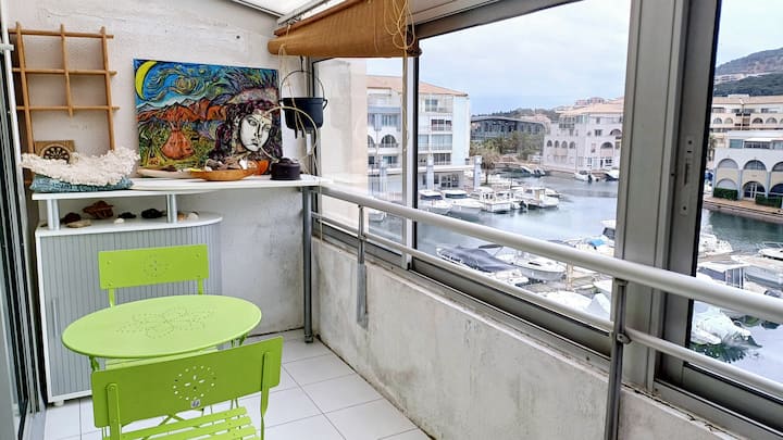 Rive Droite, Vue Marina, Bord De Mer, Wifi, Clim. - Sète