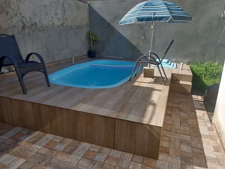 Casa Sol Nascente Com Piscina - Itapoá